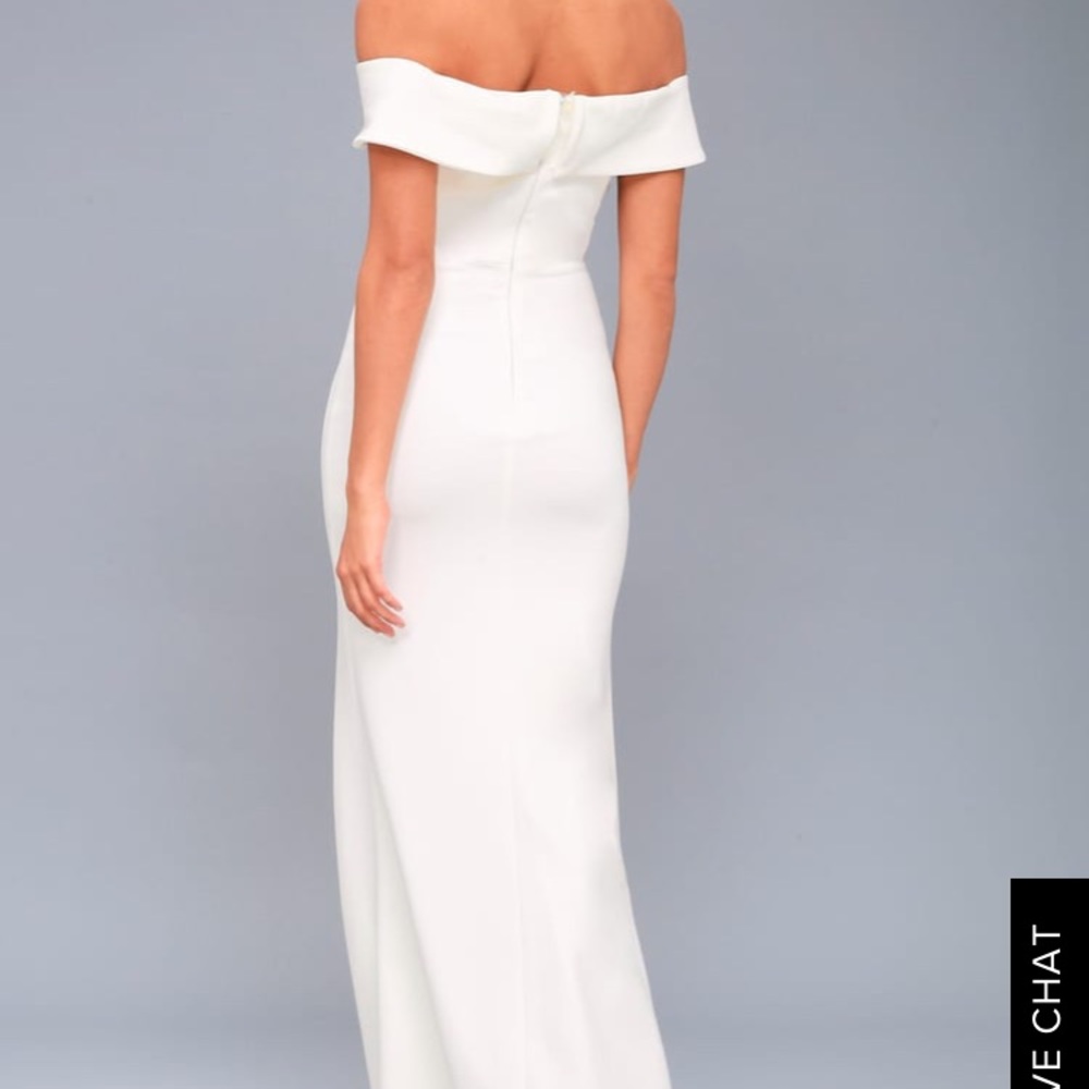 Lulus White Maxi Dress - Gem